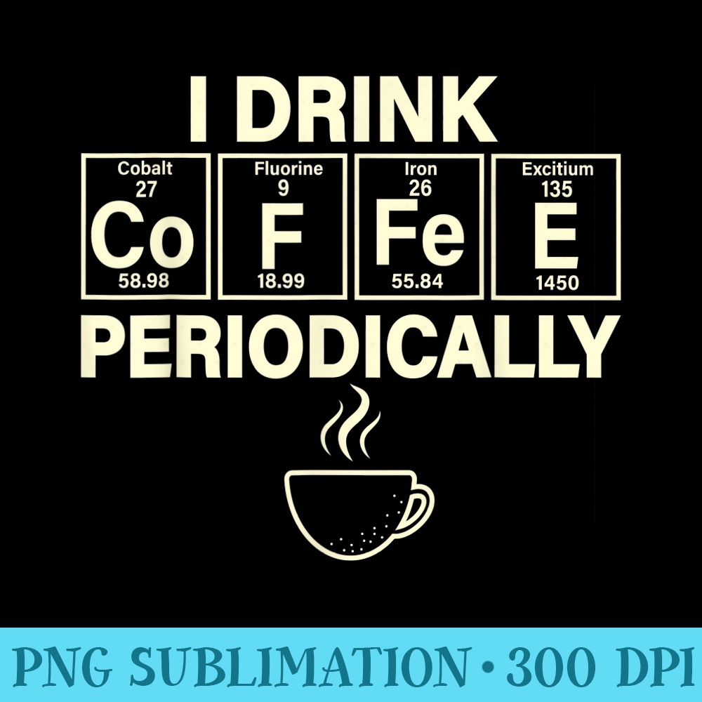 Coffee Science Element design Periodic Table Of Coffee - Pri | Inspire ...