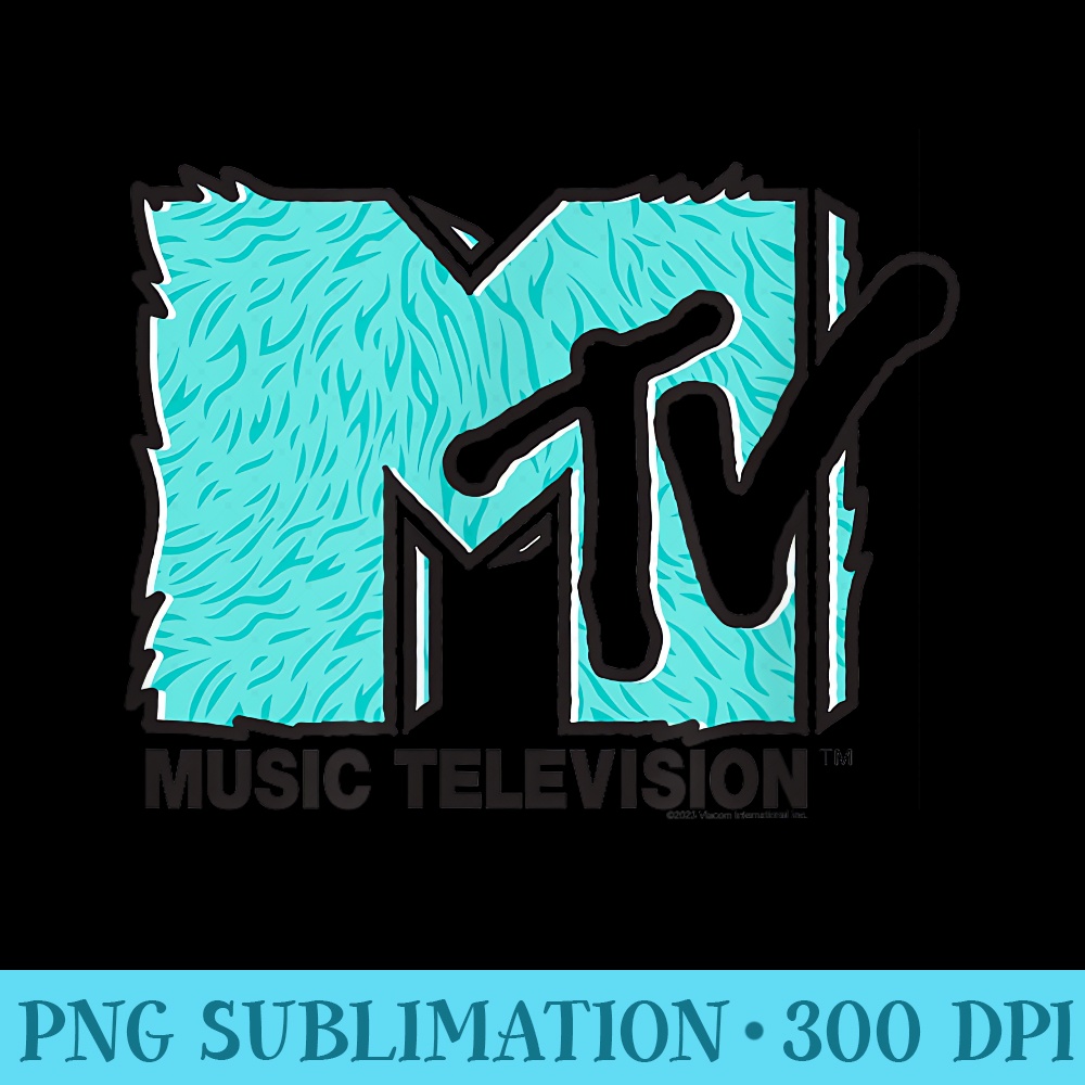 MTV Logo Chill Fuzzy Emotion - Transparent Shirt Design | Inspire Uplift