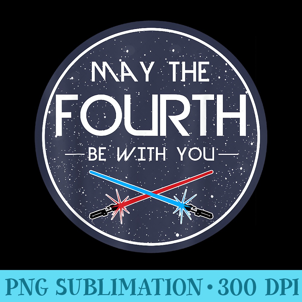 Star Wars May The Fourth Be With You Lightsaber Clash Poster | Inspire ...