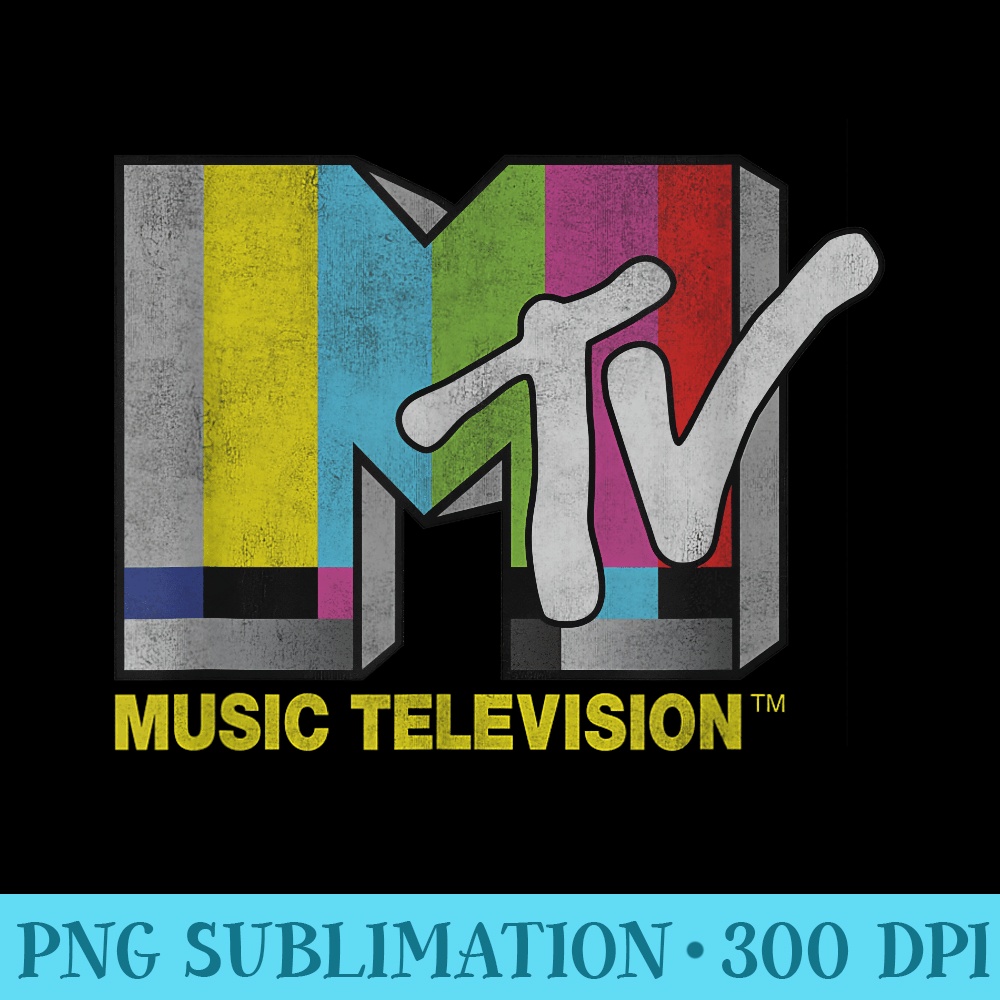 MTV Old School TV Screen Logo T s - PNG Download Icon | Inspire Uplift