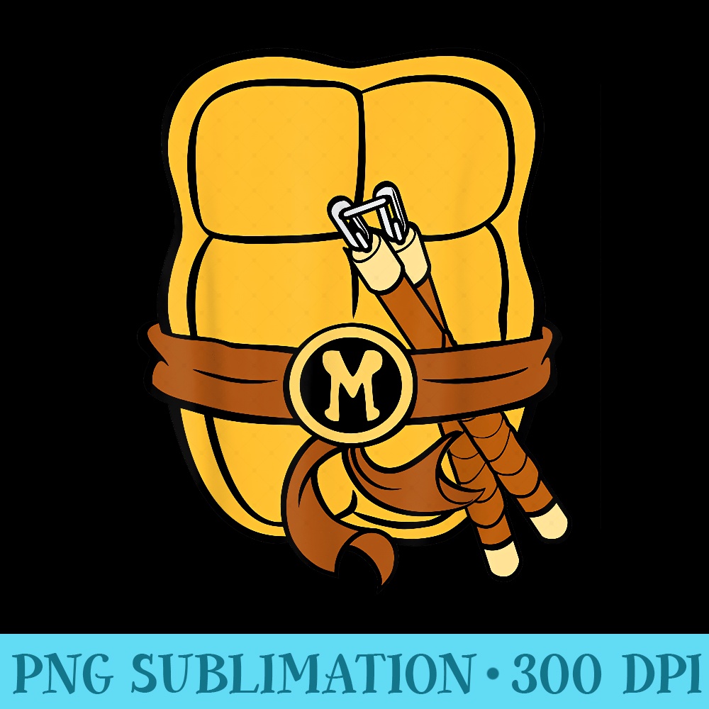 nage Mutant Ninja Turtles Michelangelo Shell T - PNG Downloa | Inspire ...