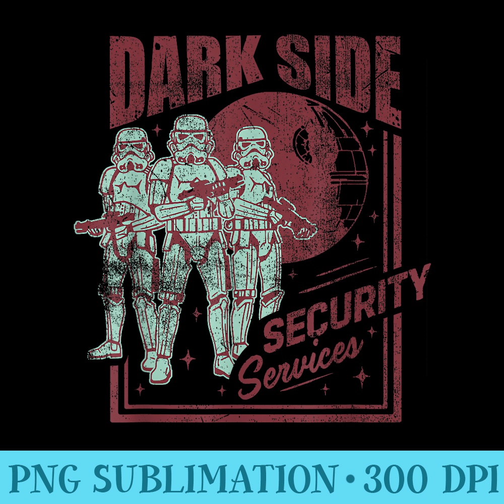 Star Wars Stormtrooper Dark Side Security Services Vintage - | Inspire ...