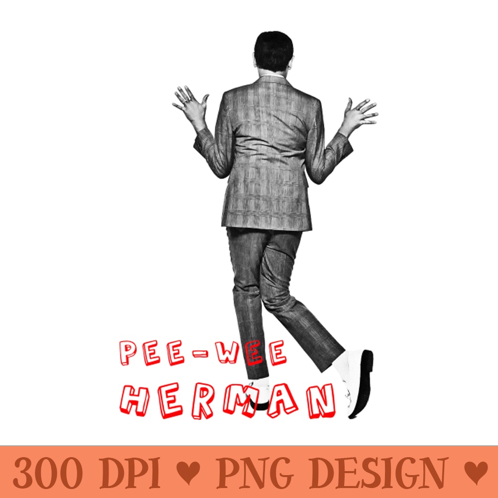 peewee herman visual art - High Quality PNG Picture | Inspire Uplift