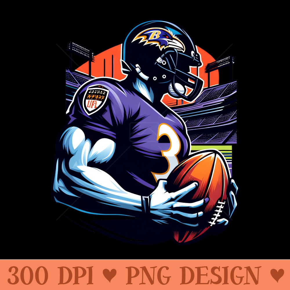 Baltimore Ravens - Transparent PNG Artwork | Inspire Uplift