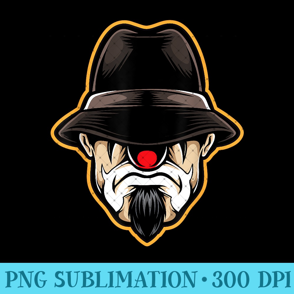 Halloween Scary Clown Cholo Gangster - PNG design assets - B | Inspire ...