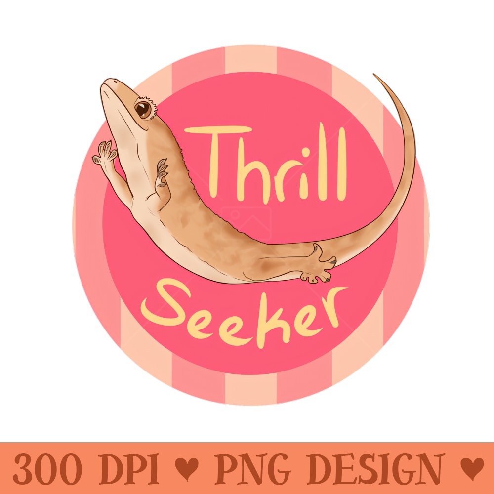 Thrill Seeker - Printable PNG Graphics | Inspire Uplift