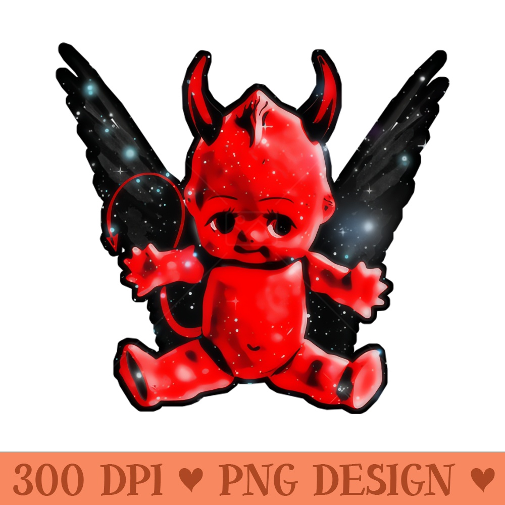Kewpie Devil - PNG Art Files | Inspire Uplift