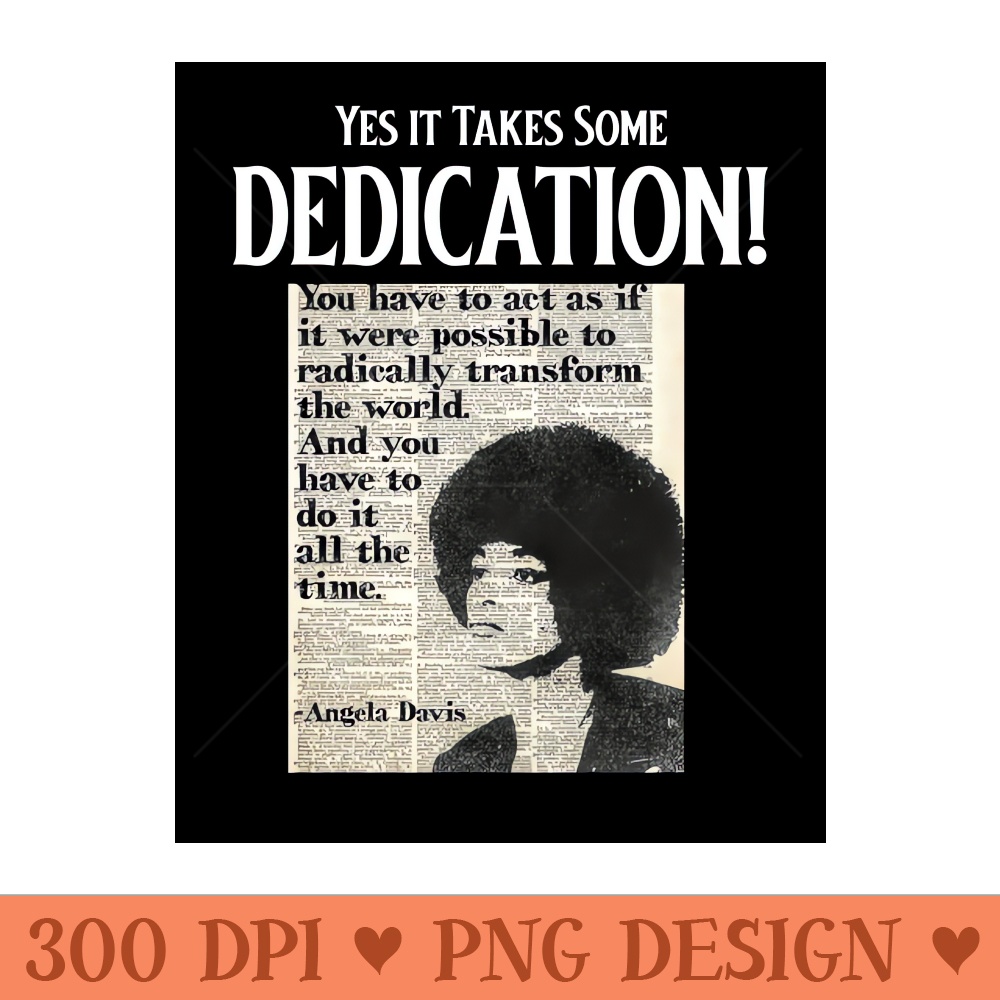 Angela Davis - Transparent PNG download | Inspire Uplift