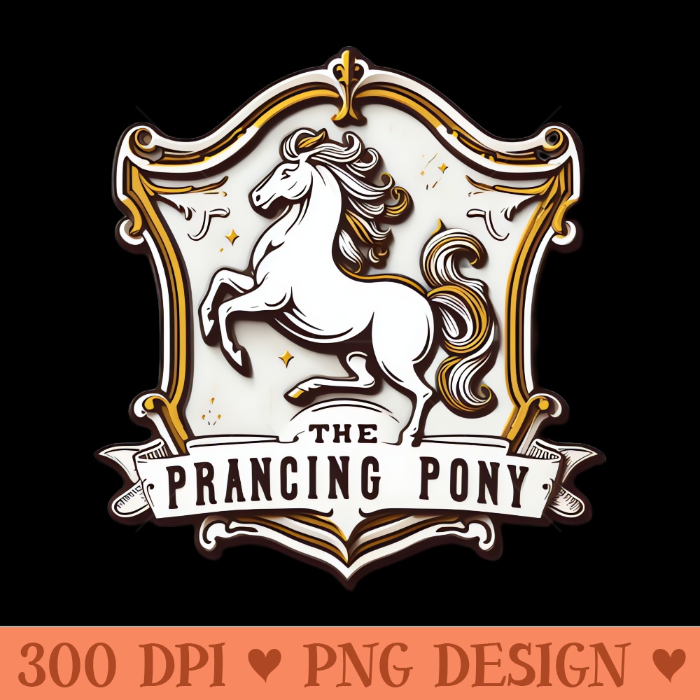 The Prancing Pony Sign Fantasy - PNG Templates Download | Inspire Uplift