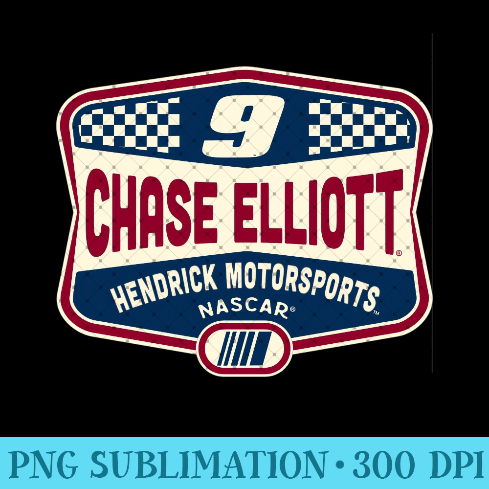 NASCAR - CHASE ELLIOTT SHIELD - Printable PNG Graphics | Inspire Uplift