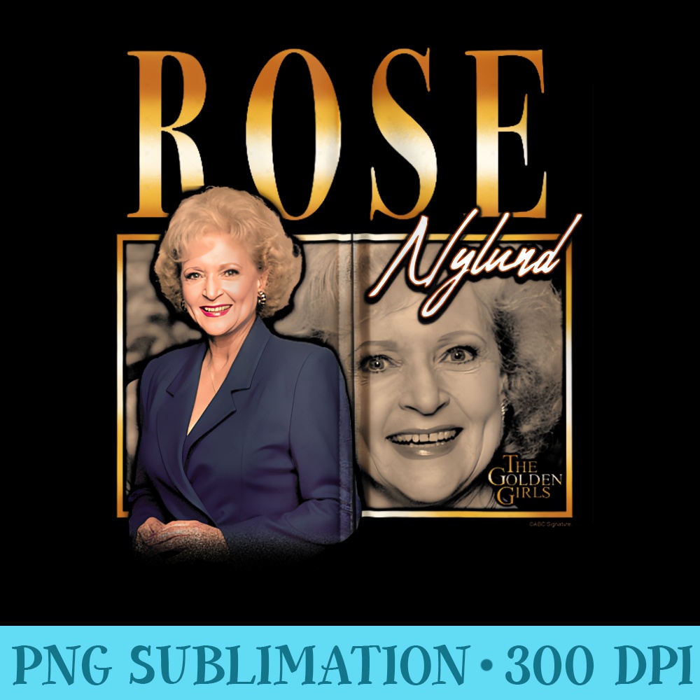 The Golden Girls Iconic Rose Nylund 90s Retro Big Portrait Z | Inspire ...