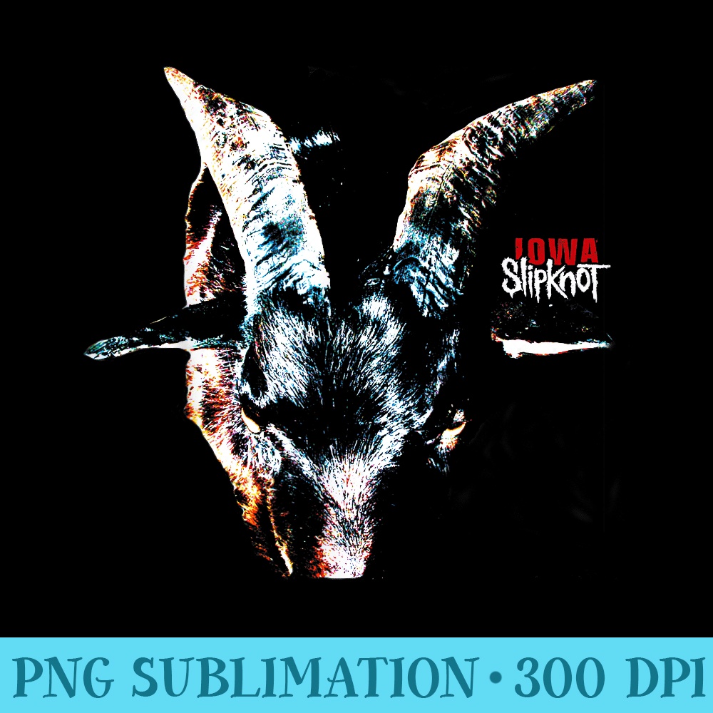 Official Slipknot Iowa - PNG design assets | Inspire Uplift