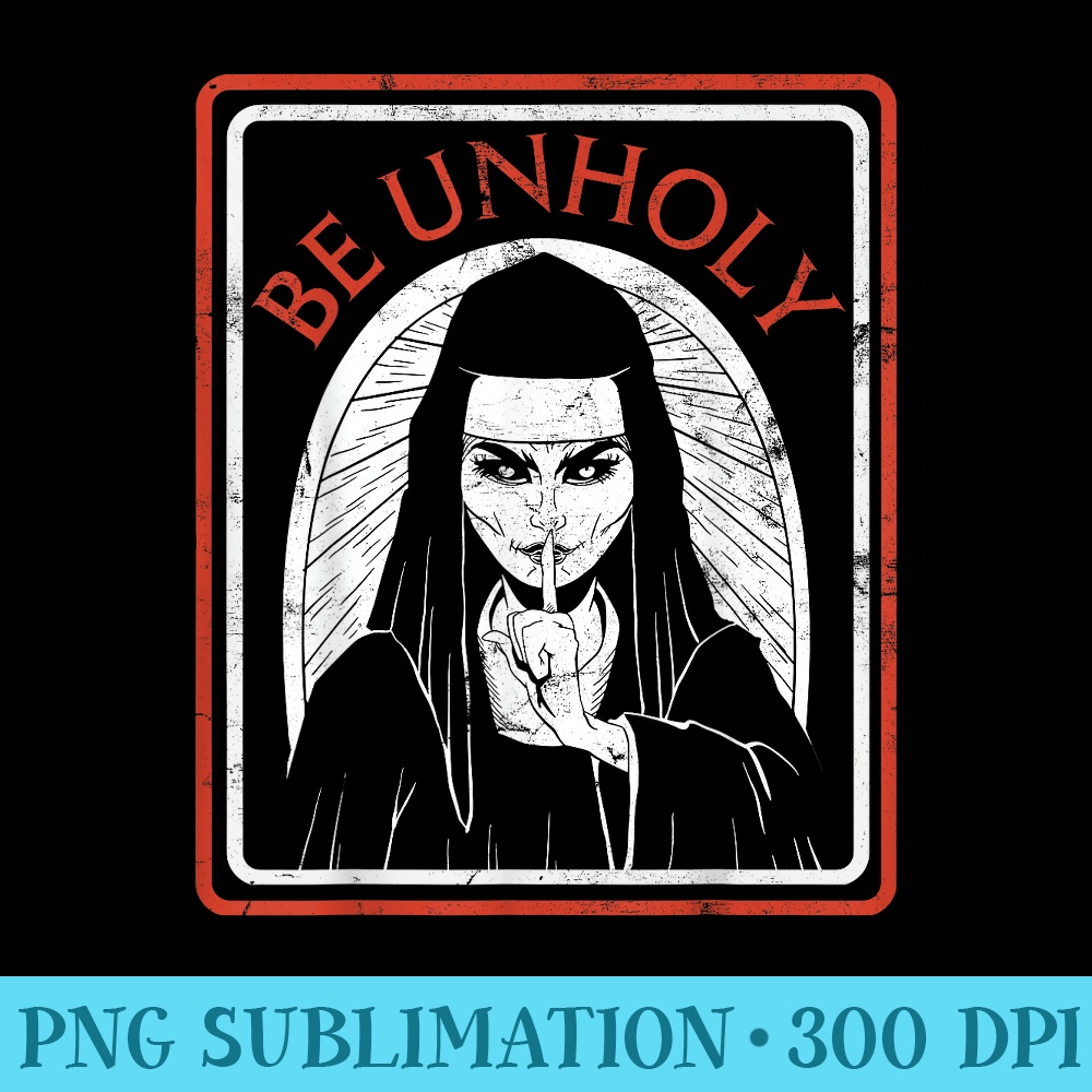 Vintage Horror, Be Unholy, Vintage Child Game Horror - Print | Inspire ...