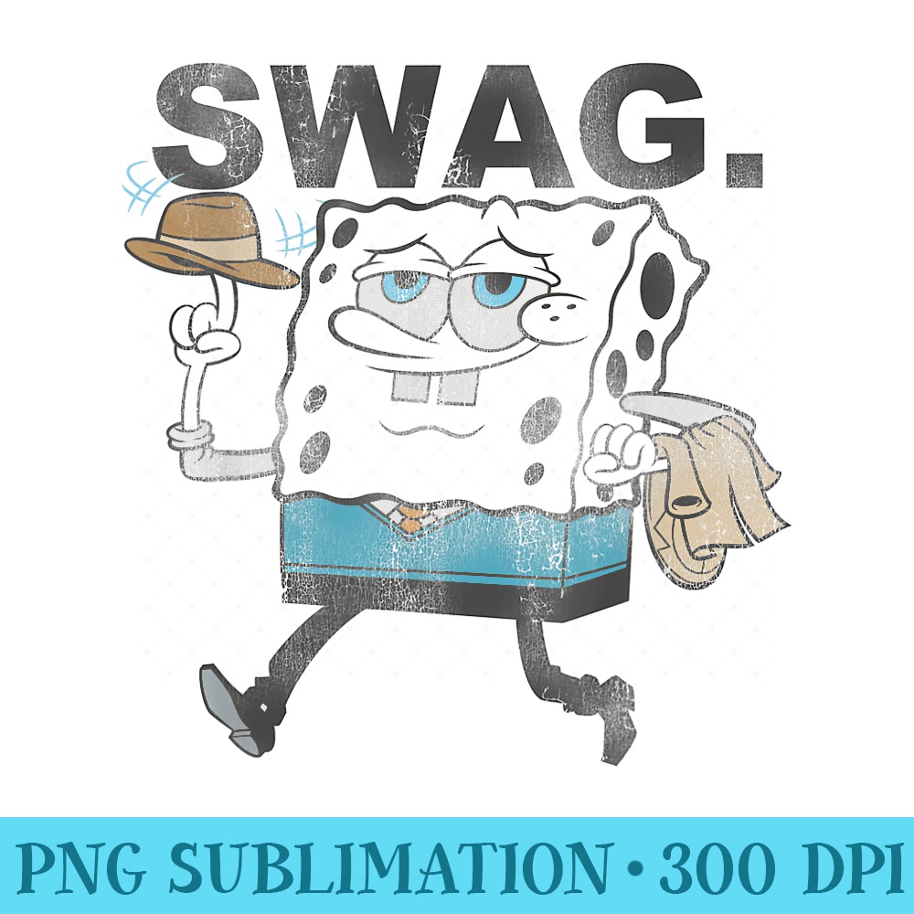 Spongebob Squarepants SWAG. - PNG Download Library - Inspire Uplift