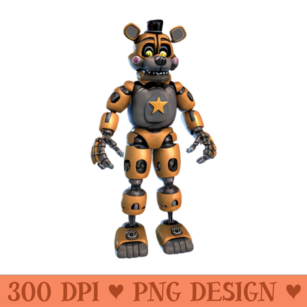 Five Nights At Freddys Foxy - Ready To Print PNG Designs | Inspire Uplift