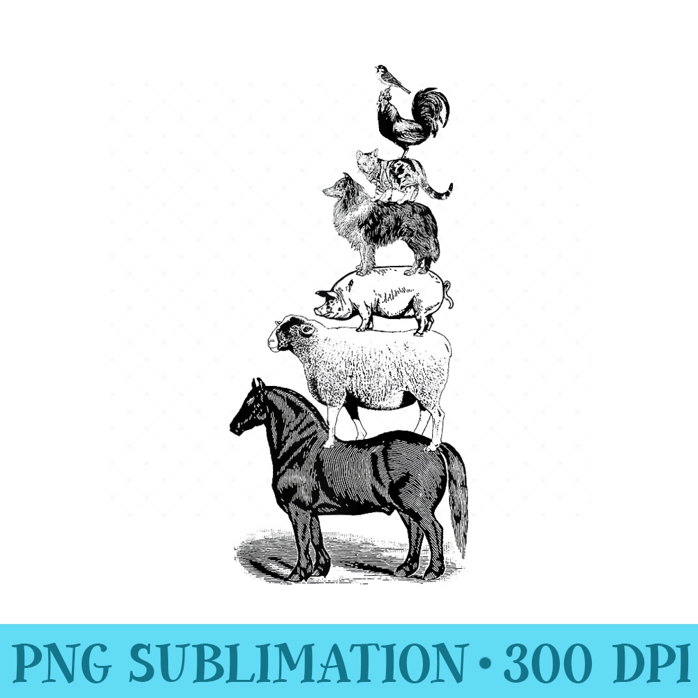 Farm Animal Stack, Farm Life Design, Country Life Design - P | Inspire ...