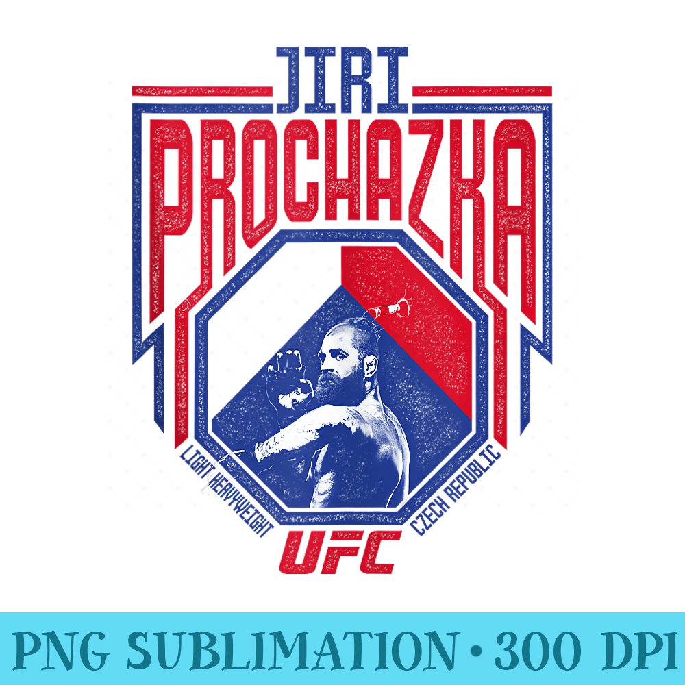 Official UFC Jiri Prochazka BJP - Sublimation artwork PNG do | Inspire ...