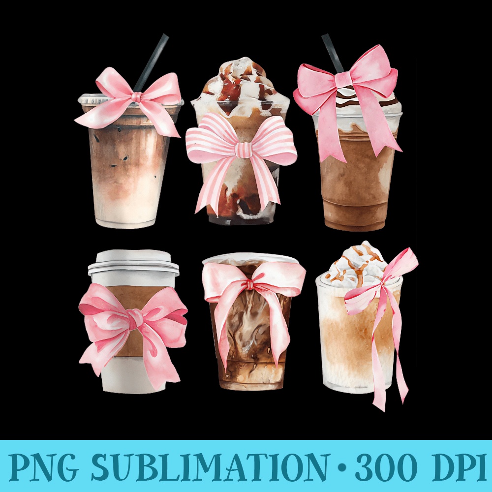 Classic Coquette Bow Coffee Latte Mug Cute Mothers Day - Sty | Inspire ...