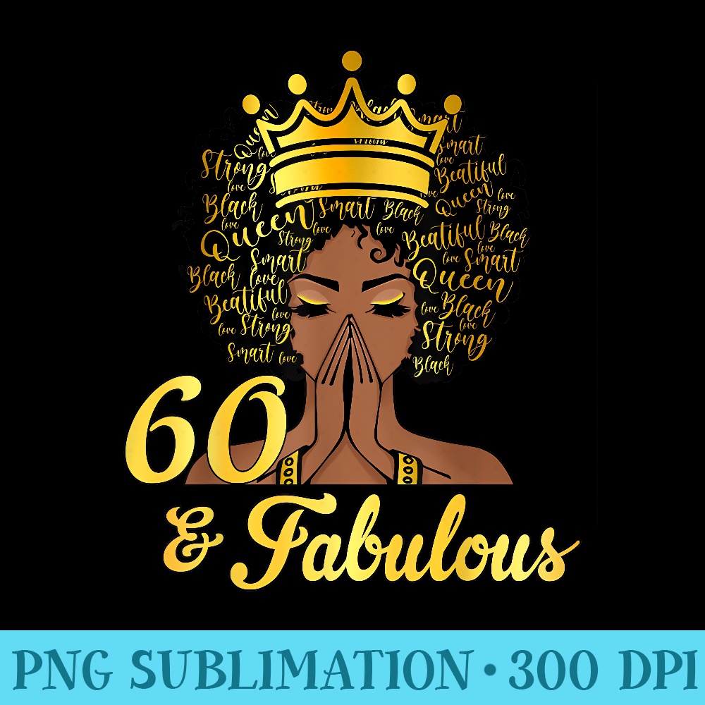 60 And Fabulous Happy 60th Birthday African American Women - | Inspire ...