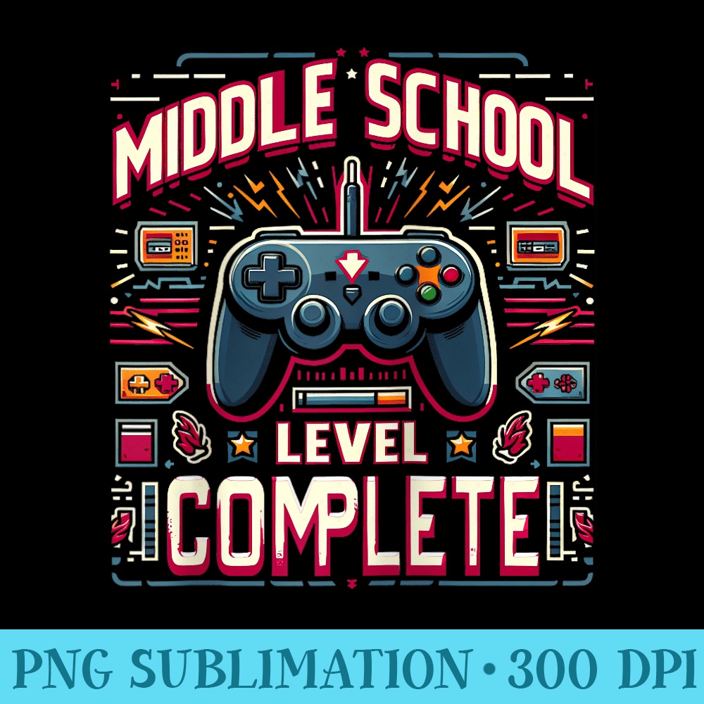 Middle School Level Complete Class of 2024 Game Graduation R | Inspire ...