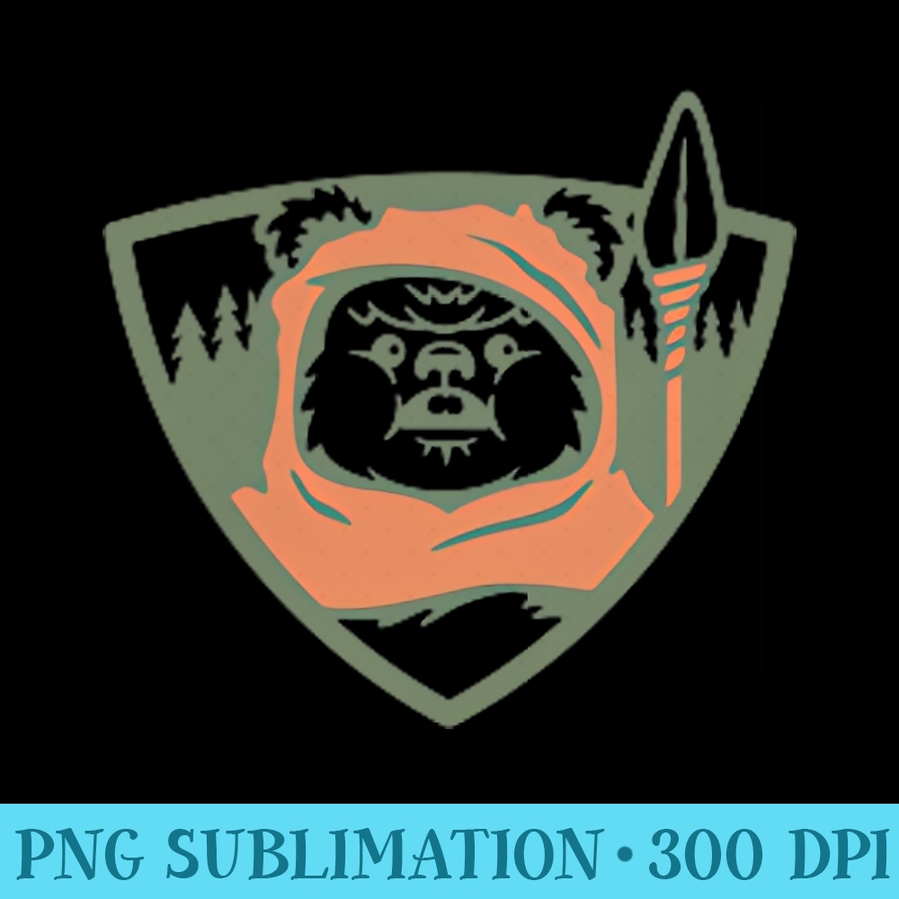 Star Wars Ewok Park Ranger Endor Forest Front Back - Downloa | Inspire ...