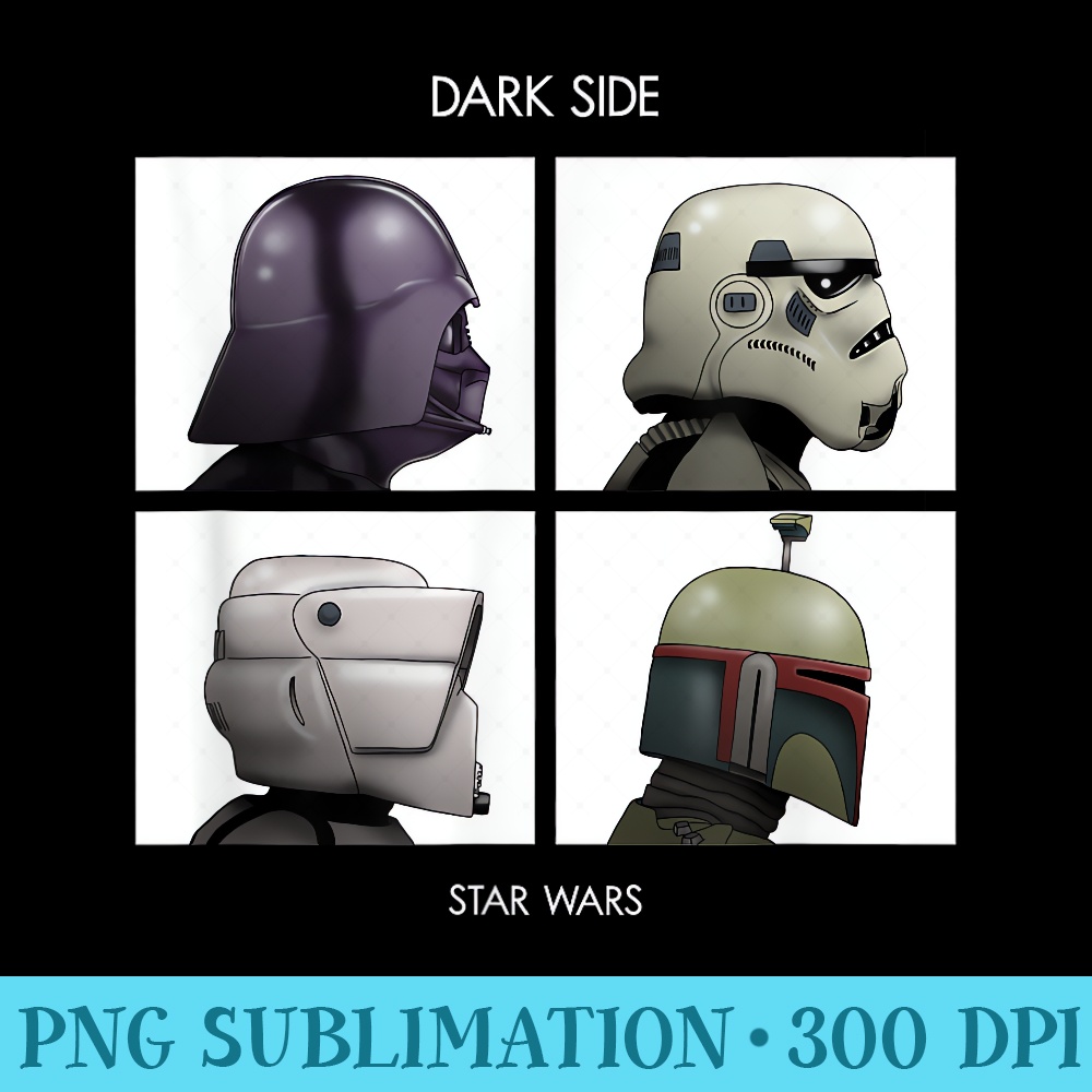 Star Wars Classic Dark Side Album Cover Character Panels - D | Inspire ...