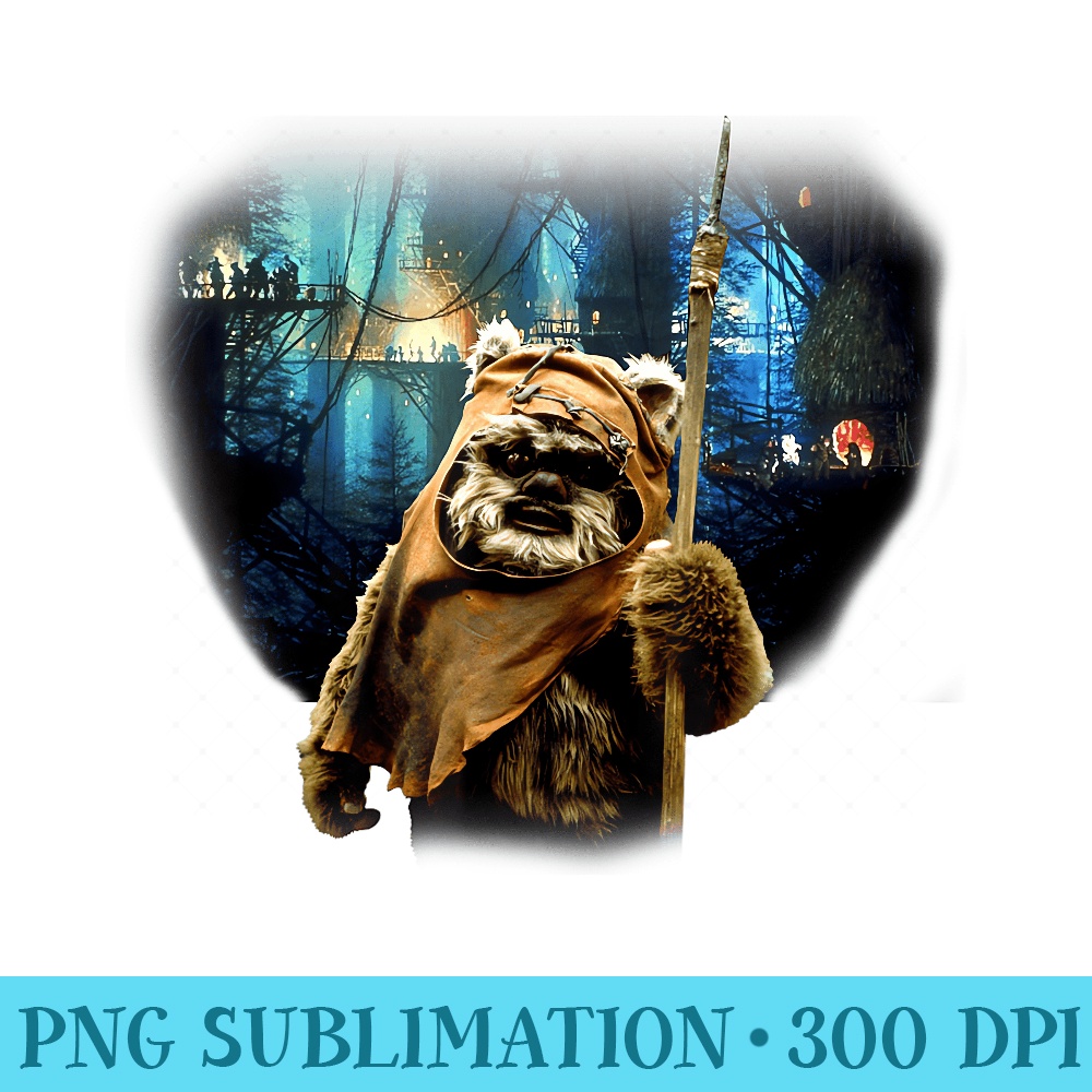 Star Wars Ewok Battle of Endor Vintage Poster - Mug Sublimat | Inspire ...