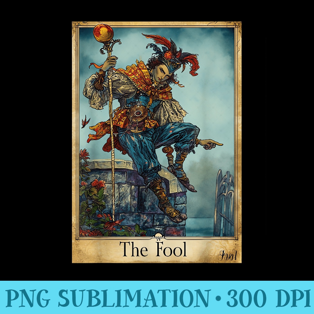 Tarot Cards Tarot Card 0 The Fool - PNG Download | Inspire Uplift