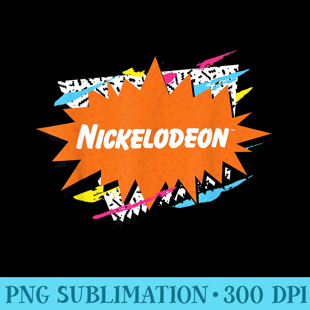 Nickelodeon Retro Logo Graphic T - PNG Download Collection | Inspire Uplift