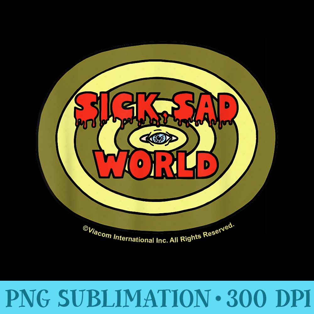 Daria Sick Sad World - PNG Clipart Download | Inspire Uplift