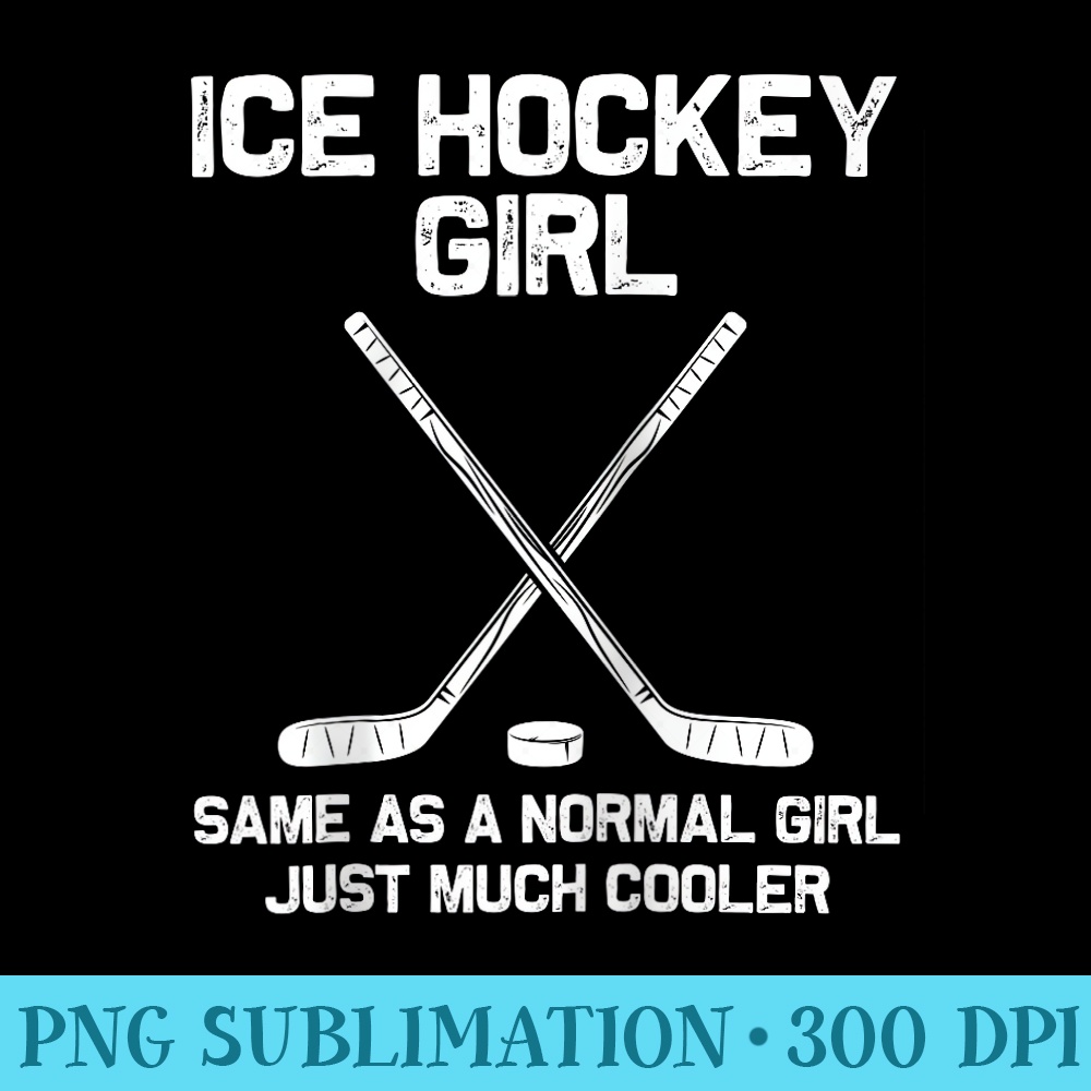 Best Hockey Designs For Girls Ice Hockey Player Game Athlete | Inspire ...