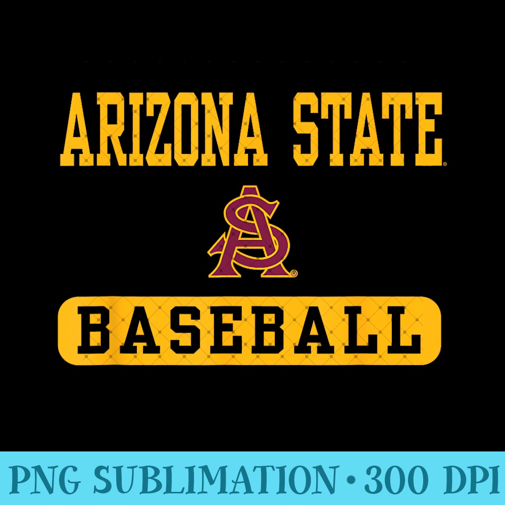 Arizona State Sun Devils Baseball Officially Licensed - PNG | Inspire ...