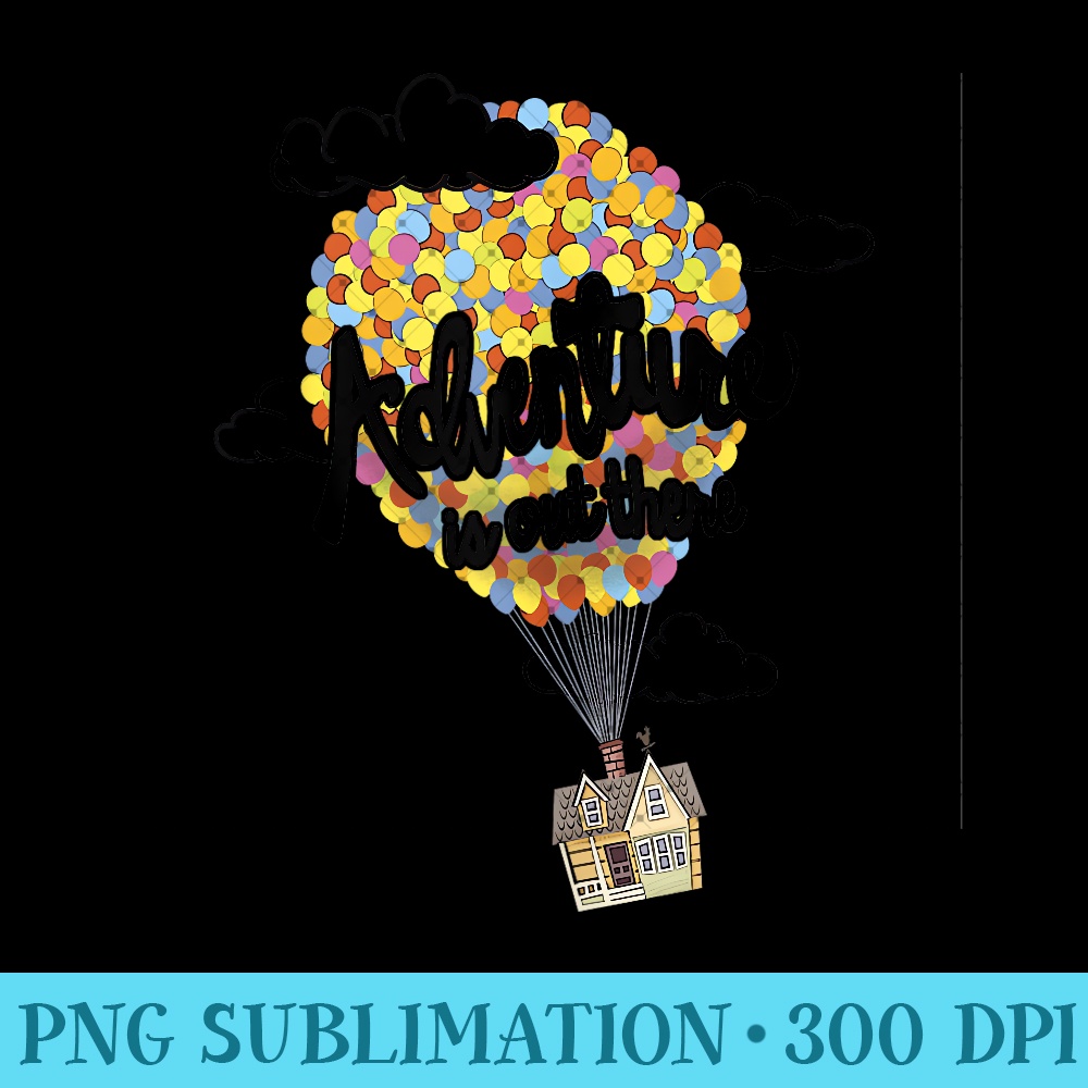 Disney Pixar Up Adventure House Balloon - High Resolution PN | Inspire ...