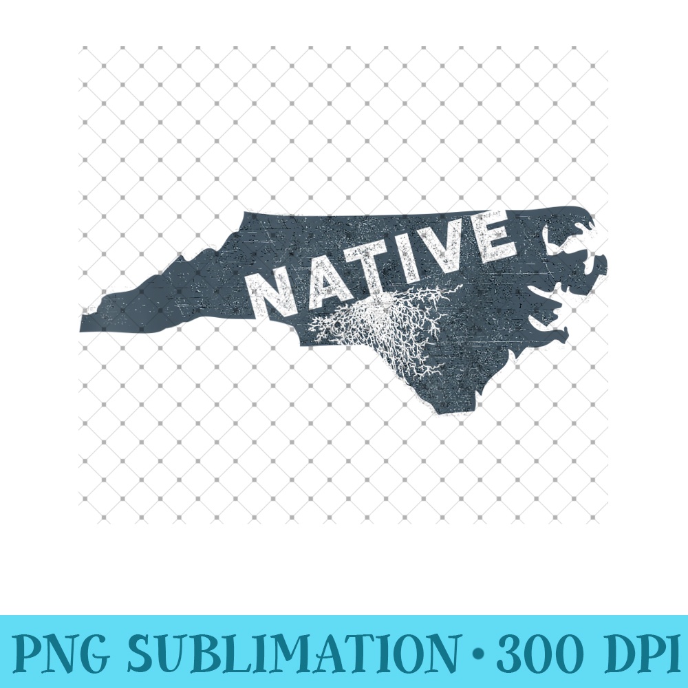 Home State Native North Carolina - Printable PNG Images | Inspire Uplift