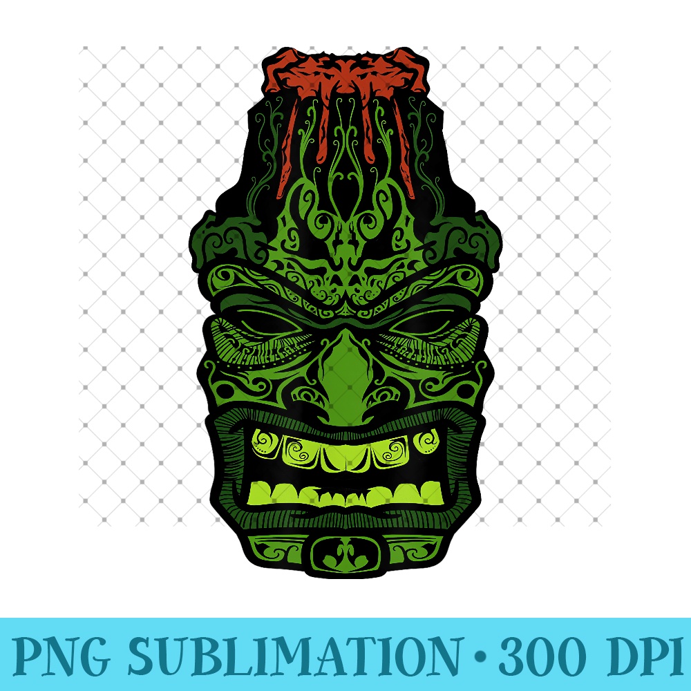 Polynesian Tiki - Tiki s - Tribal - Unique Sublimation PNG D | Inspire ...