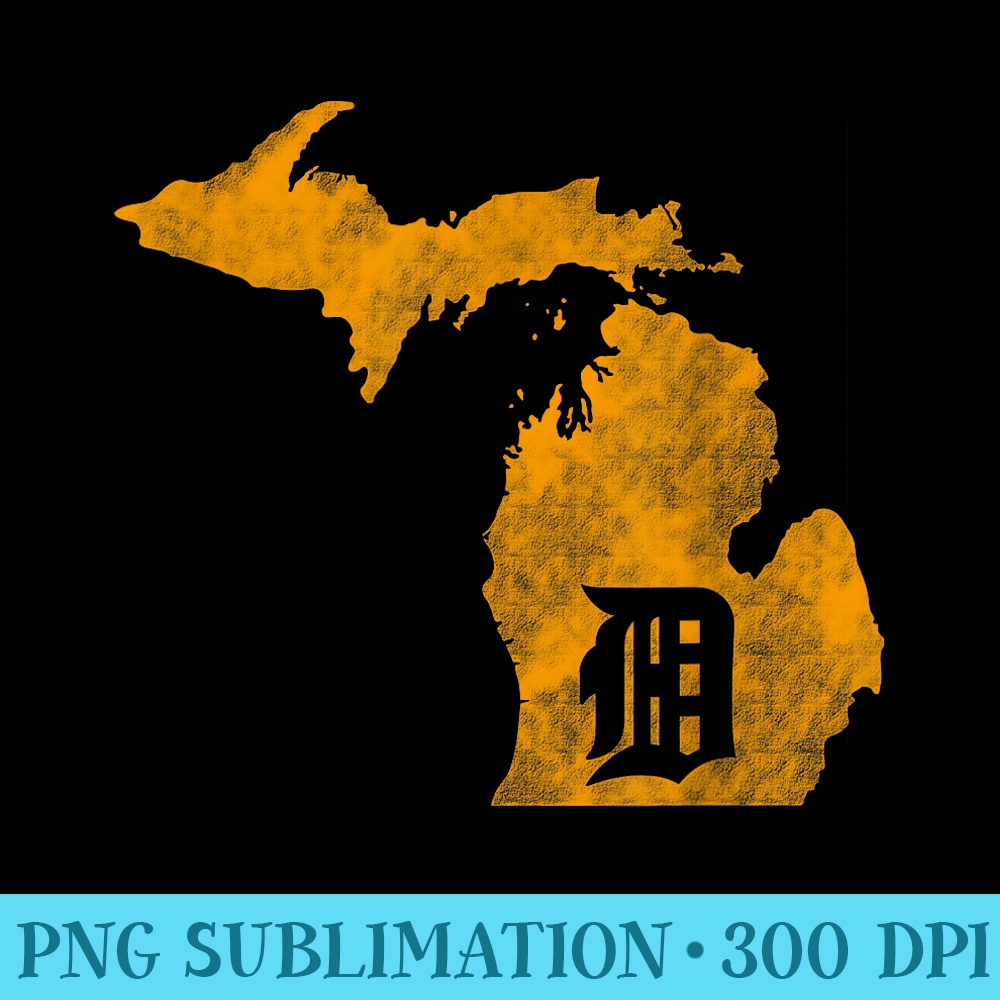 Detroit Michigan Motor City, Midwest D Mitten - Exclusive PN | Inspire ...