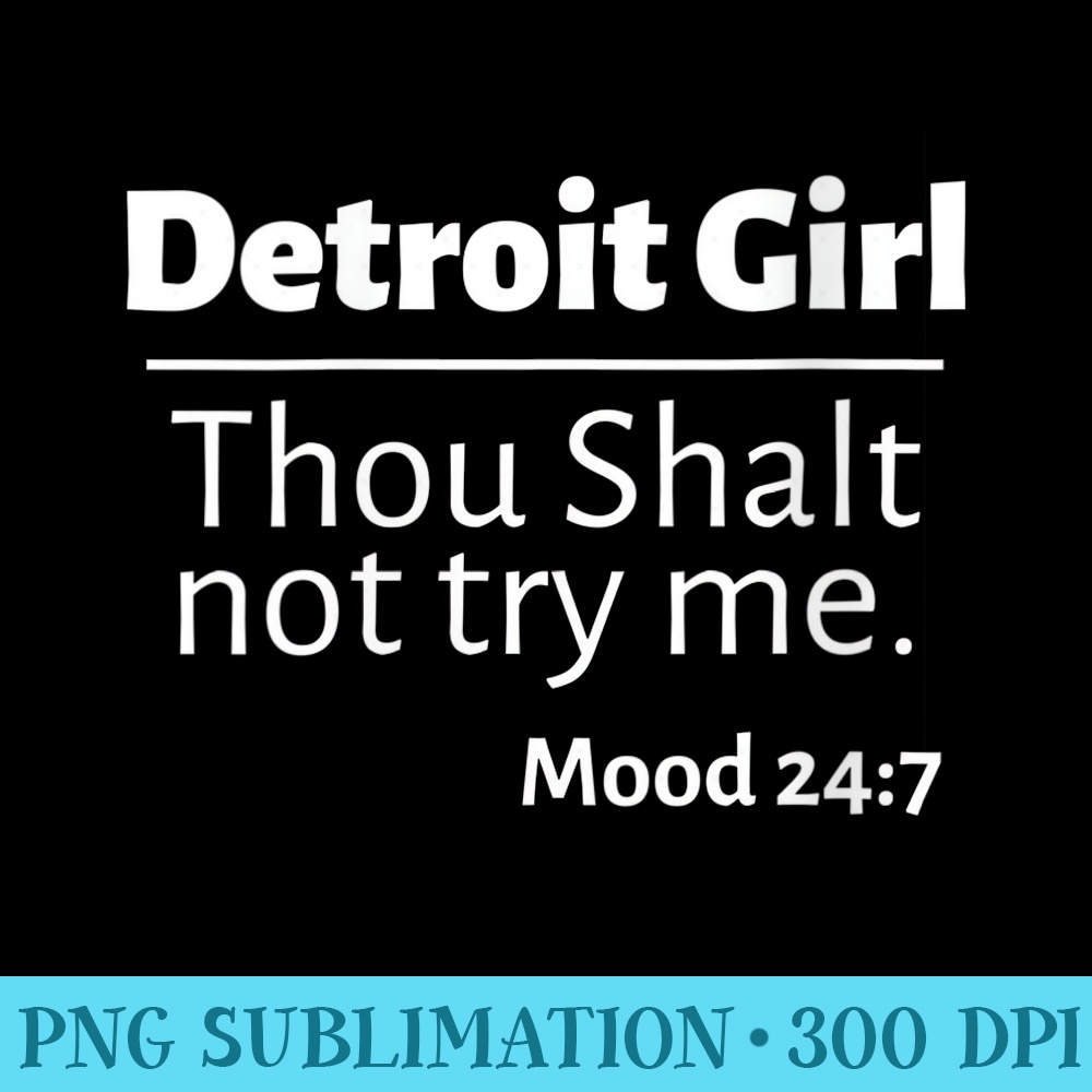 Womens Funny and Cute Vintage Detroit Girl for Women Michiga | Inspire ...