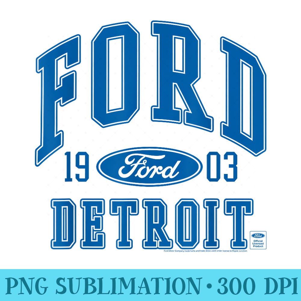 Ford Detroit - Exclusive PNG designs | Inspire Uplift