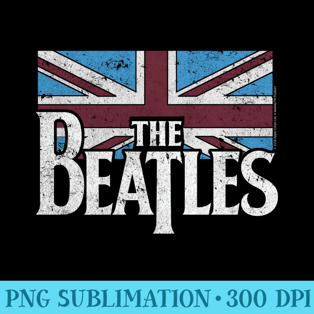 The Beatles - Logo - Sublimation PNG Designs | Inspire Uplift