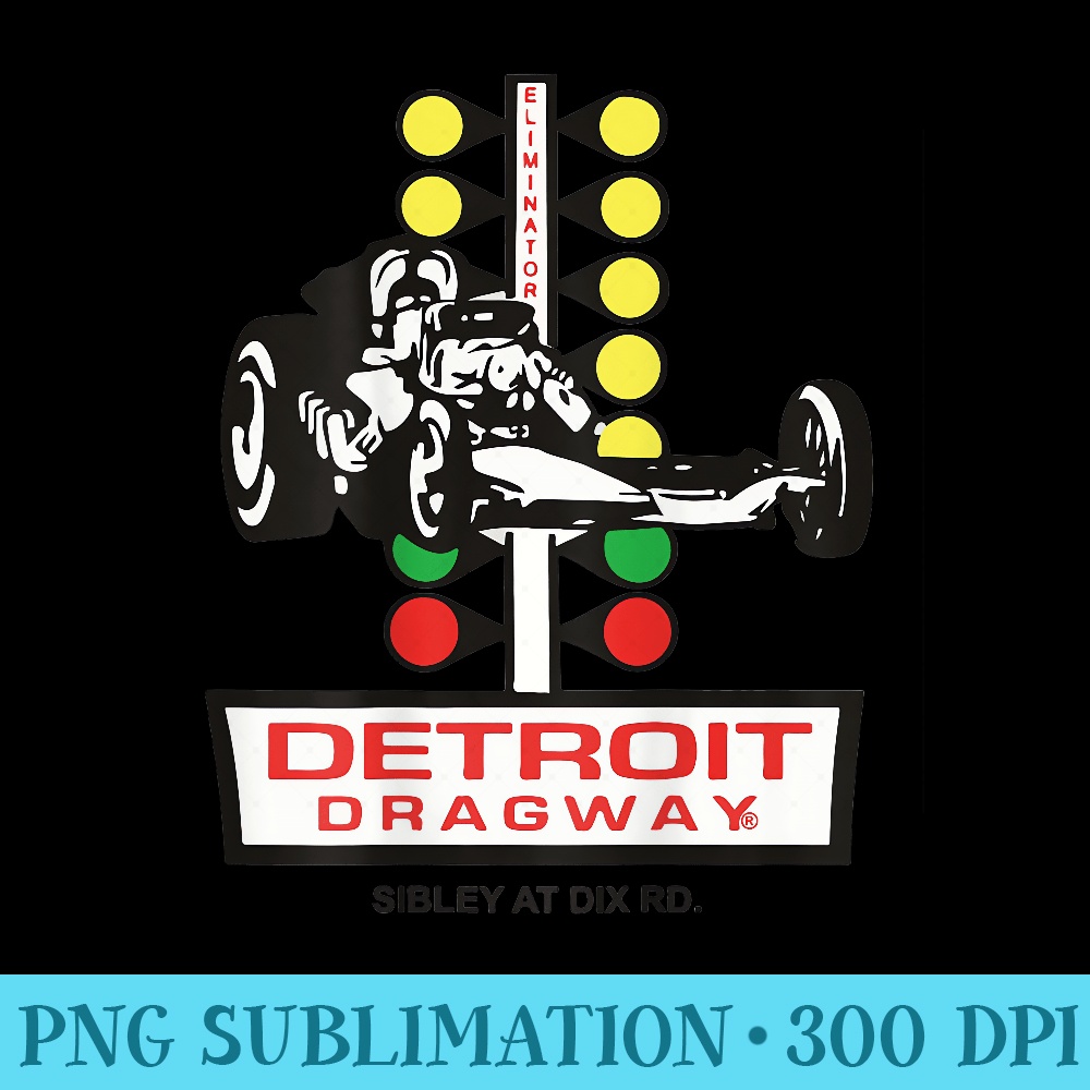 Detroit Dragway Staging Tree - Unique Sublimation PNG Downlo | Inspire ...