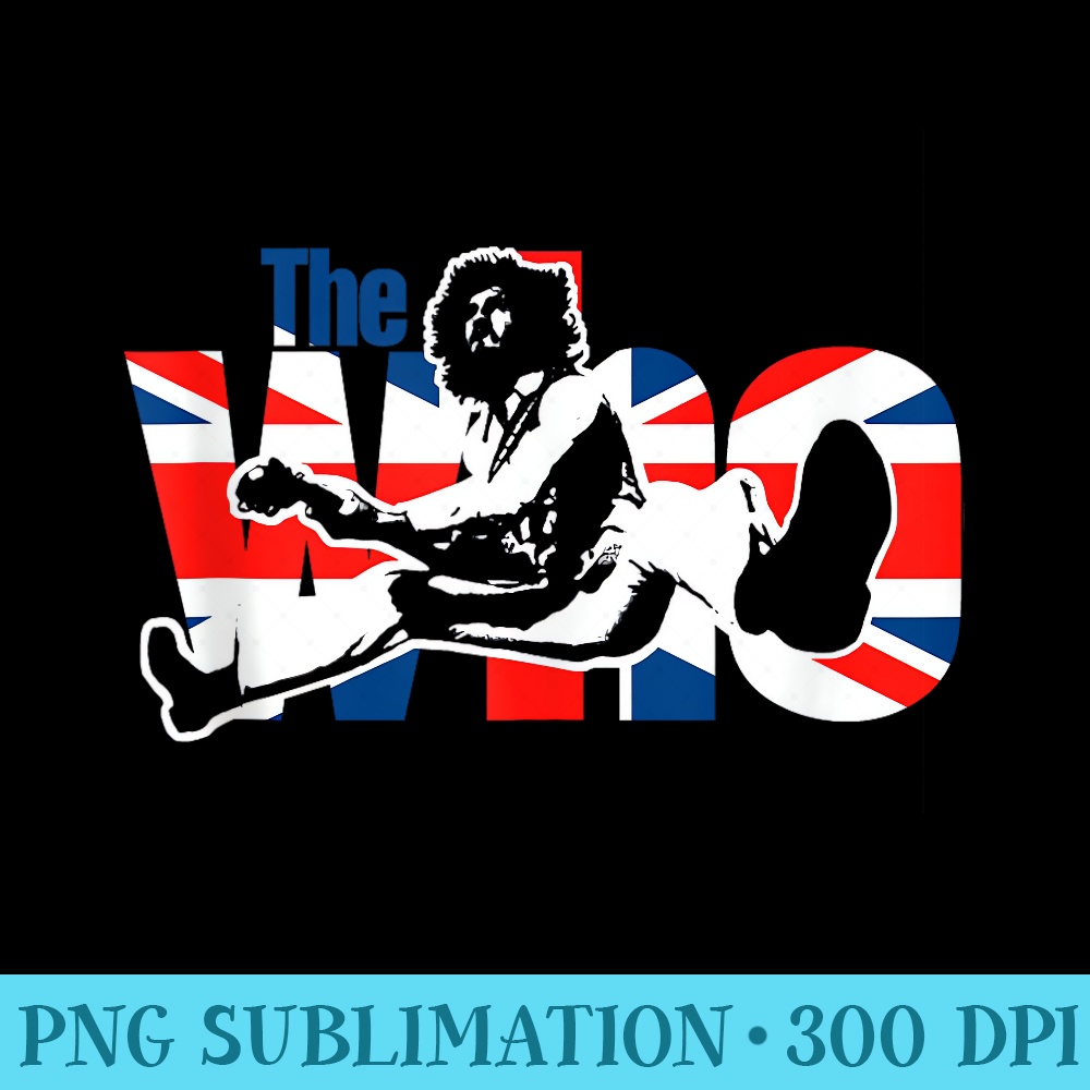The Who Official Pete Logo Rearrange - Ready To Print PNG De | Inspire ...
