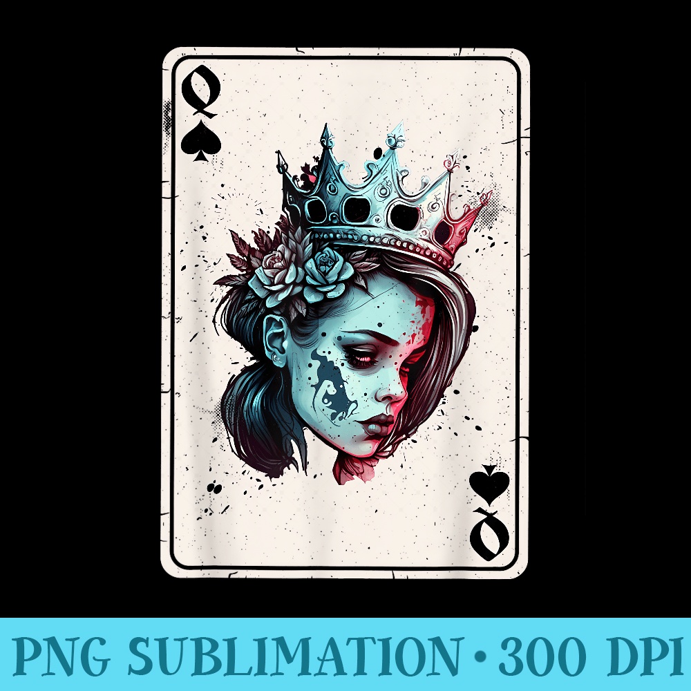 Queen of Spades Horror Card Game Creepy Queen of Spades - PN | Inspire ...