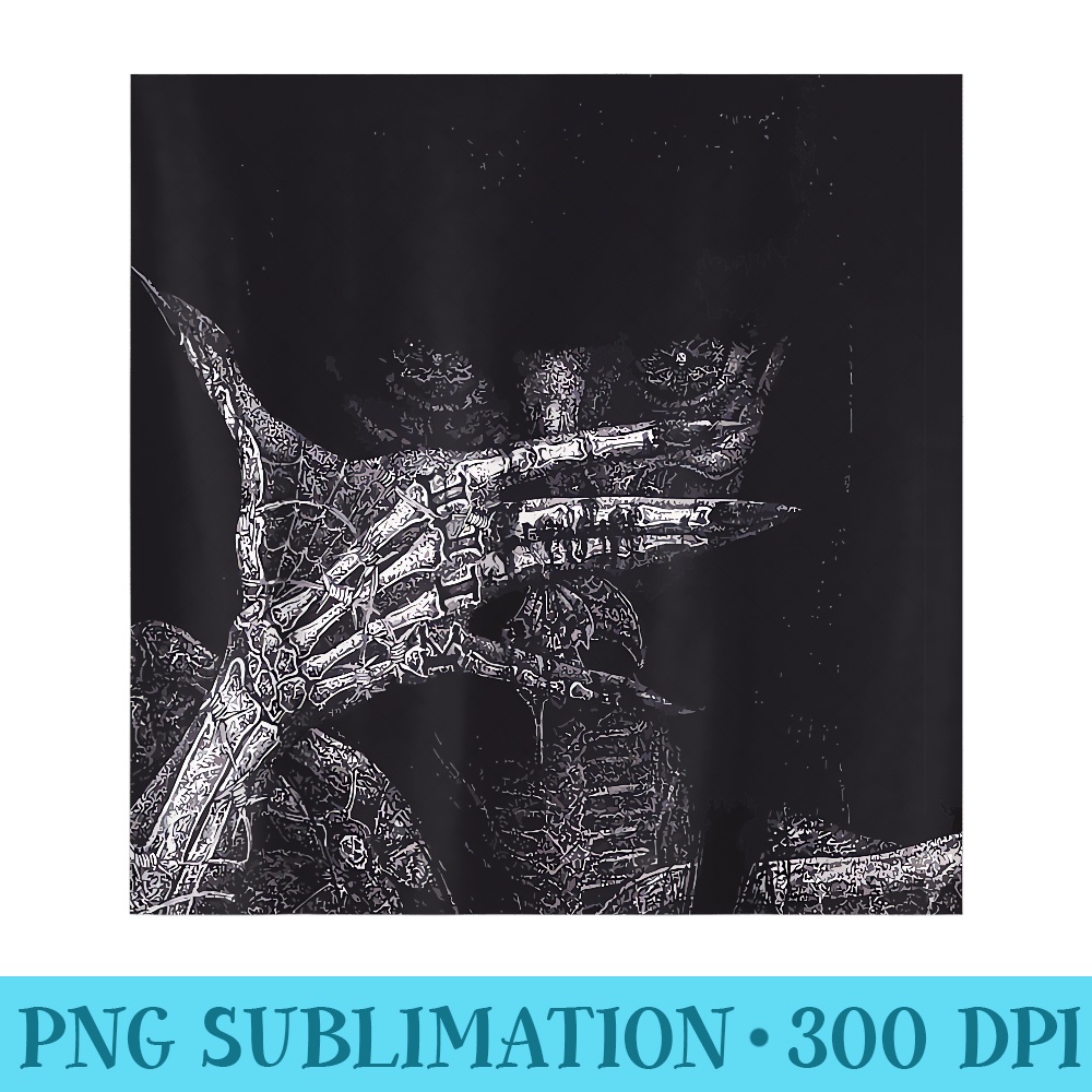 Dark Art Grunge sad girl emo skull hand gothic - Ready To Pr | Inspire ...
