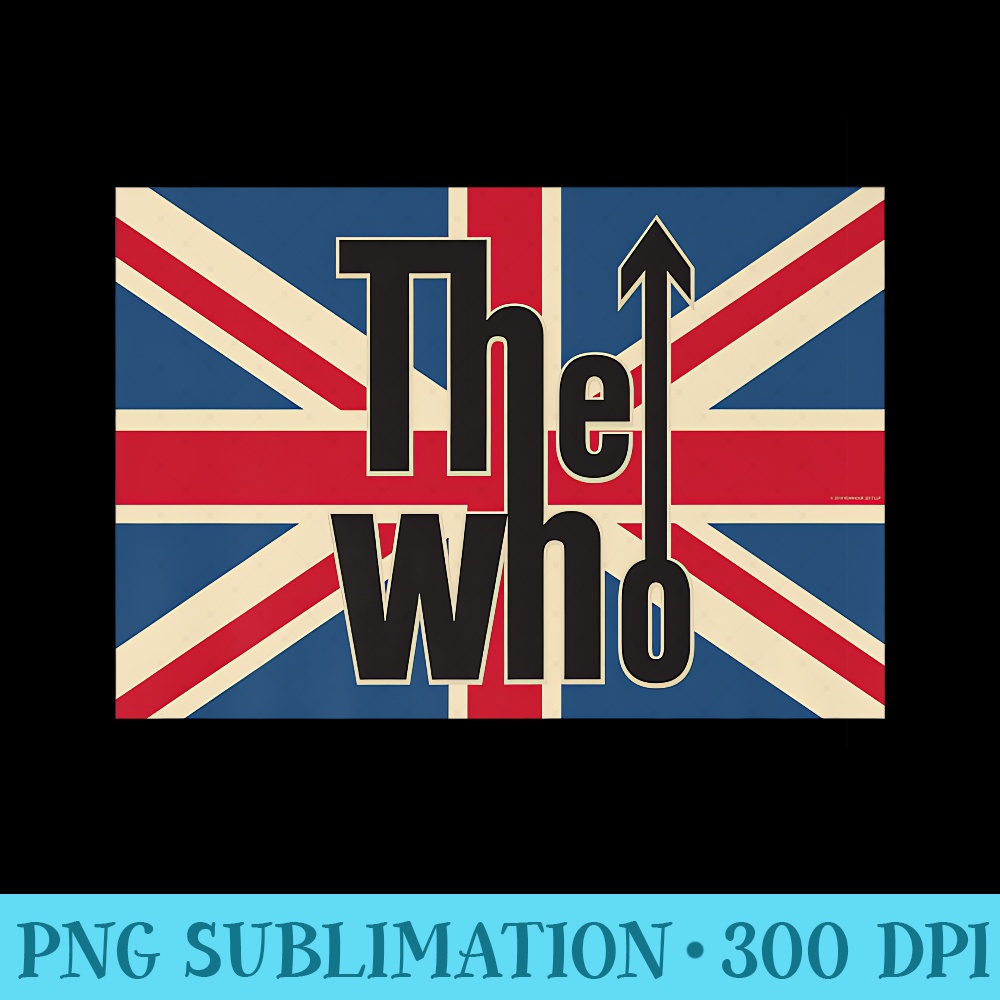 The Who Official Union Jack Flag Logo Premium - Mug Sublimat | Inspire ...