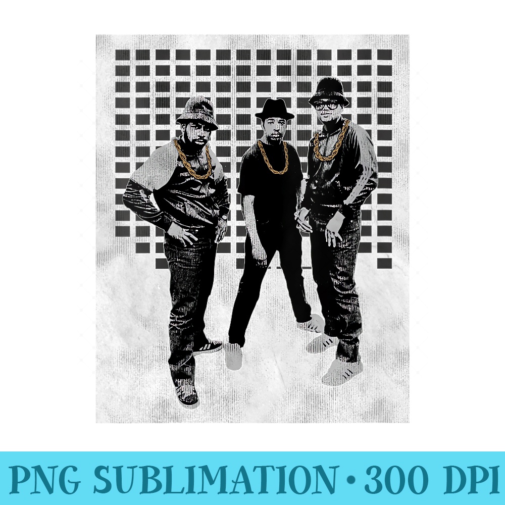 RUN DMC Tiny Squares Background - Ready To Print PNG Designs | Inspire ...