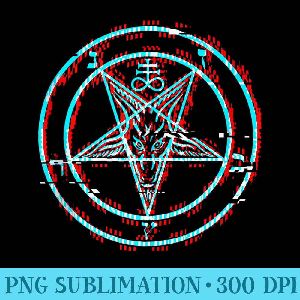 Satanic Pentagram Baphomet Vaporwave Aesthetic Horror - Mode | Inspire ...
