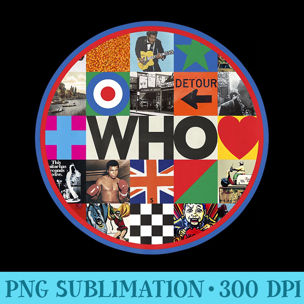 The Who Official 2019 Who Album Cover Circle Premium - PNG G | Inspire ...