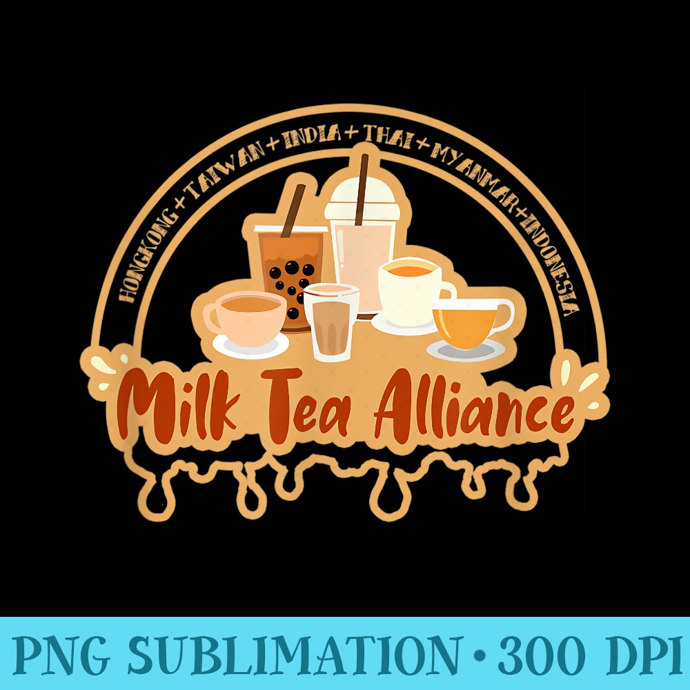 Milk Tea Alliance Free Burma - Transparent PNG Download | Inspire Uplift