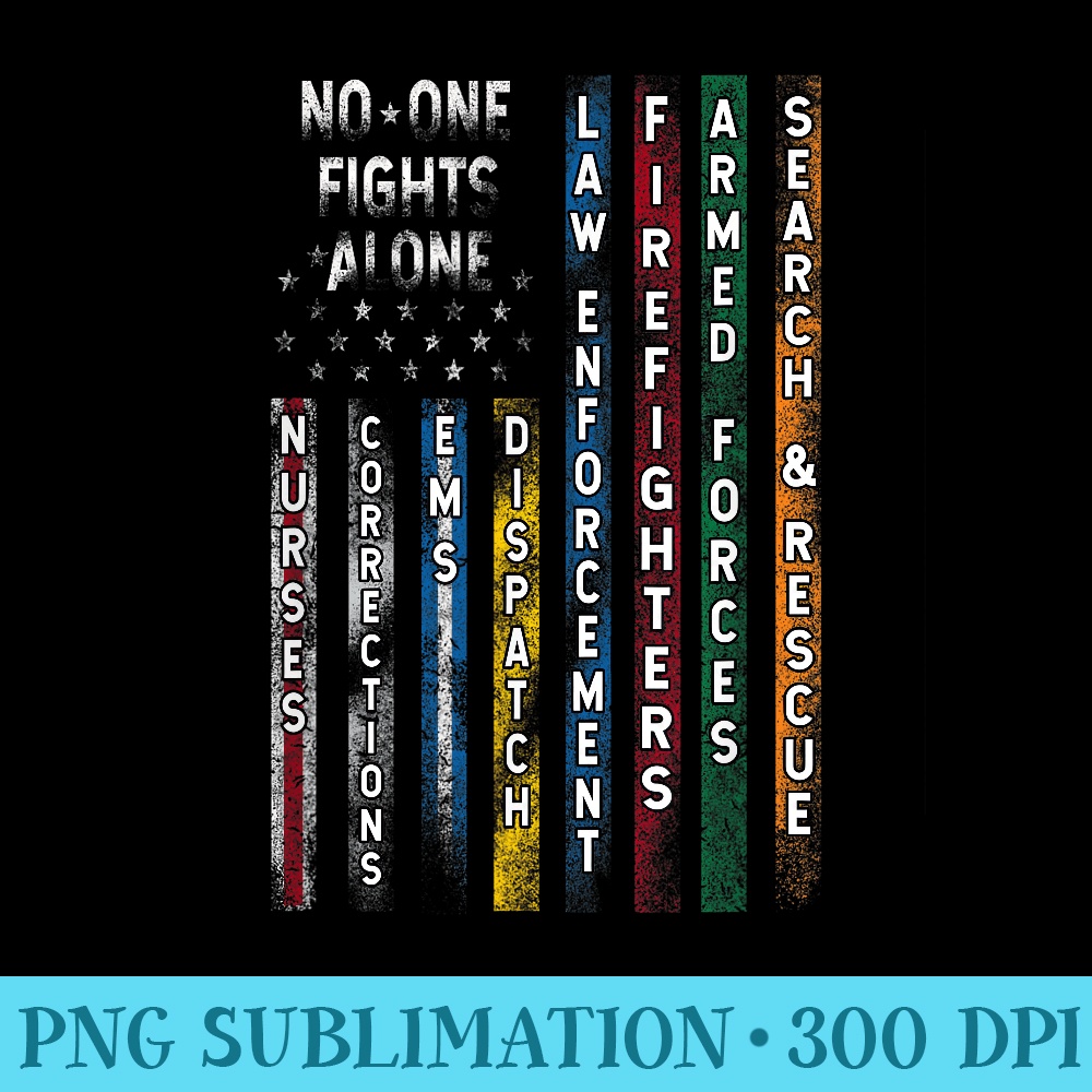 First Responders USA Flag Police Firefighter Appreciation - | Inspire ...