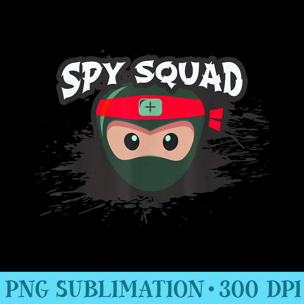 SPY SQUAD Covert Operation Ninja Crew Funny Birthday - Free | Inspire ...